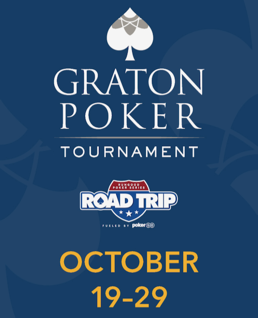 Graton - RunGood Series Day 8 - Poker Live Updates